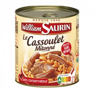 Cassoulet William Saurin 840 G – Carrefour on Board Guadeloupe