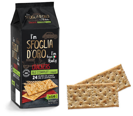 Crackers Sfoglio Blé complet 500 g – Carrefour on Board Guadeloupe